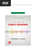 (Ebook PDF) The Art of Public Speaking 12th Edition by Stephen Lucas ...