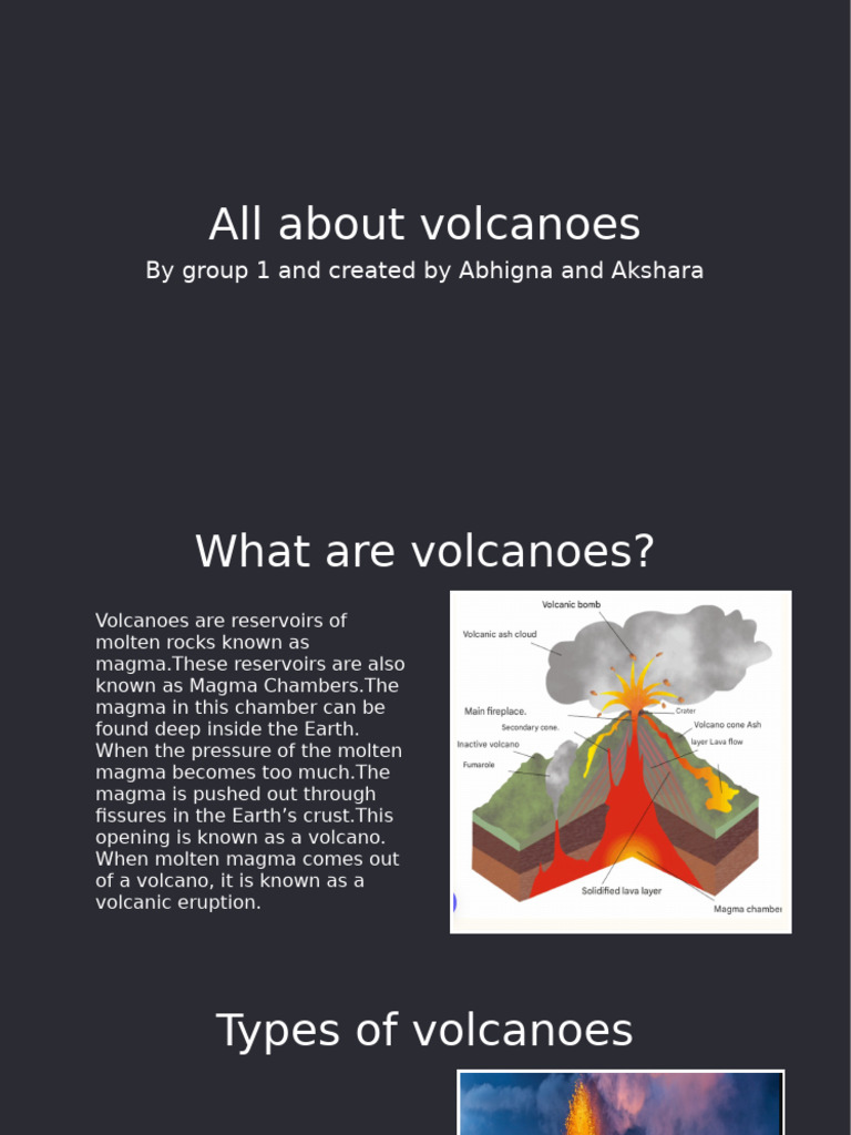 Understanding Volcanoes and Their Types | PDF