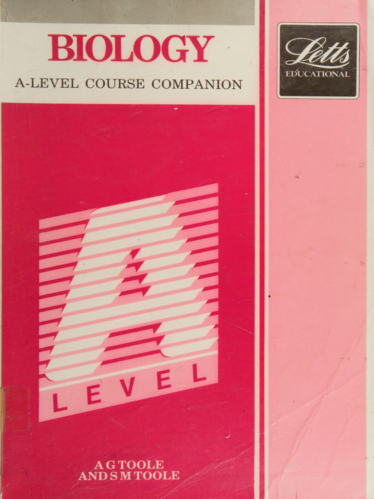 A Level Biology Course Companion Toole, A G Anthony Glenn Toole | PDF ...