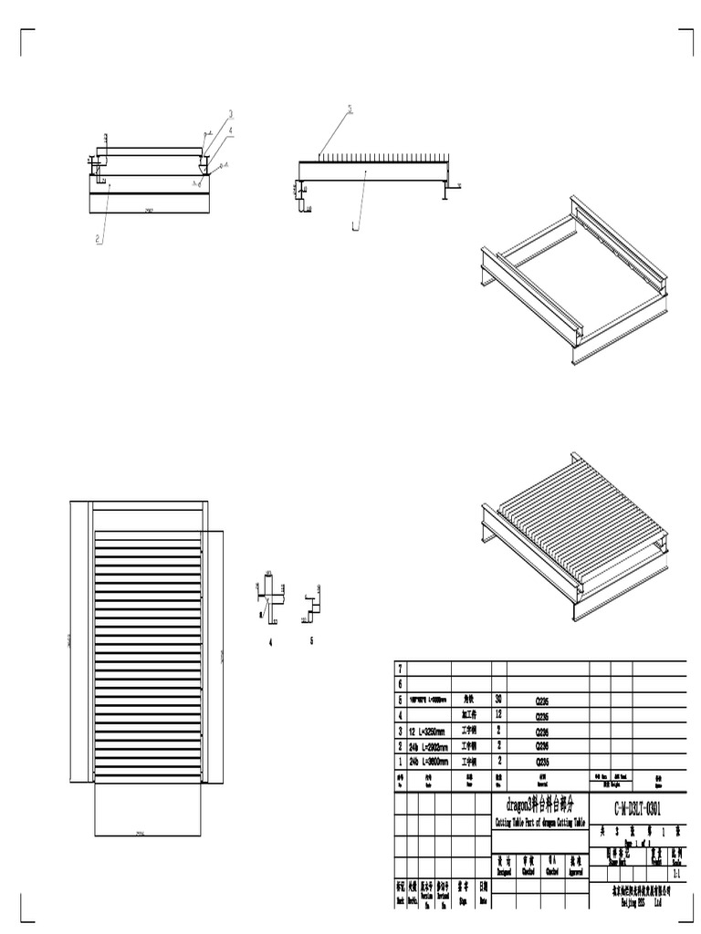 2.5X3 D3 Table Drawing | PDF