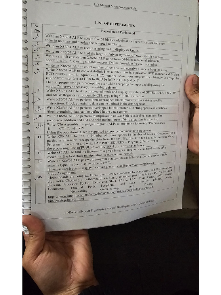 MP Experiments | PDF