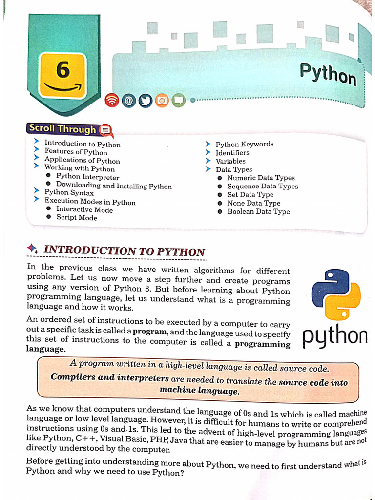 Python Ch-1 | PDF