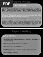Grade 9 - Report Writing (2025) | PDF