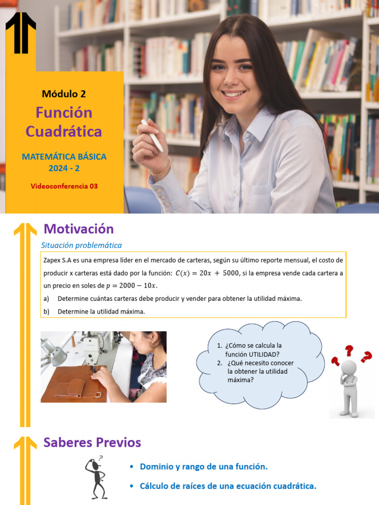 Módulo 2 - Funcion Cuadratica | PDF | Función (Matemáticas) | Ecuaciones