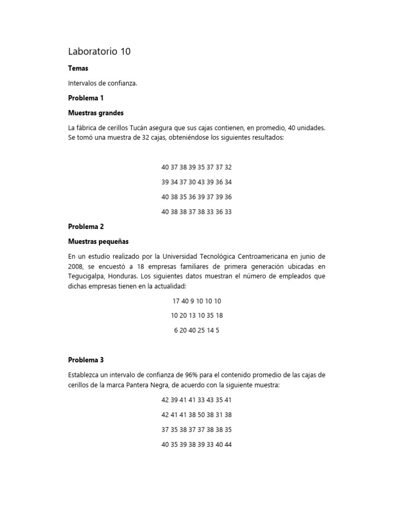 Guia10 Estadistica Minitab | PDF