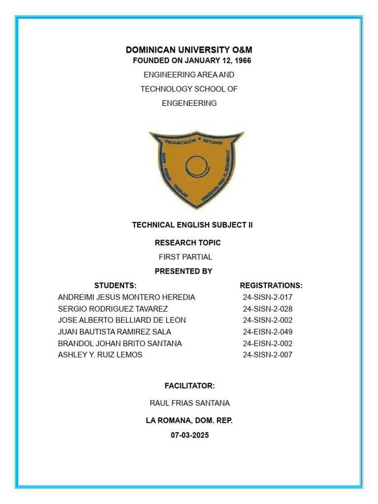 Examen Parcial de Ingles Tecnico II | PDF | World Wide Web | Internet & Web