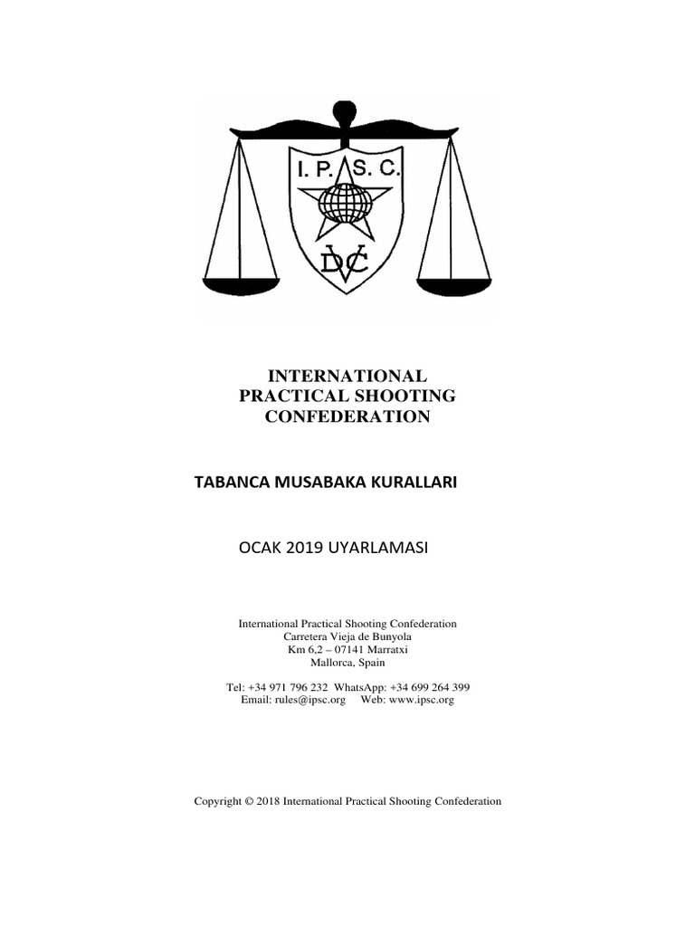 IPSC Tabanca Kuralları | PDF
