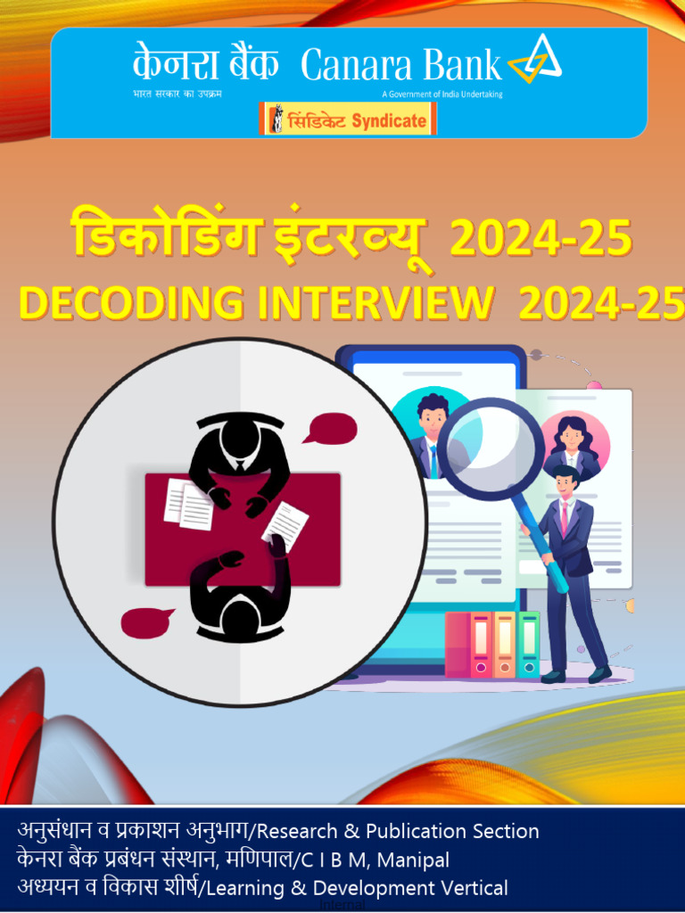 Decoding Interview_2024 25 | PDF | Banks | Banking
