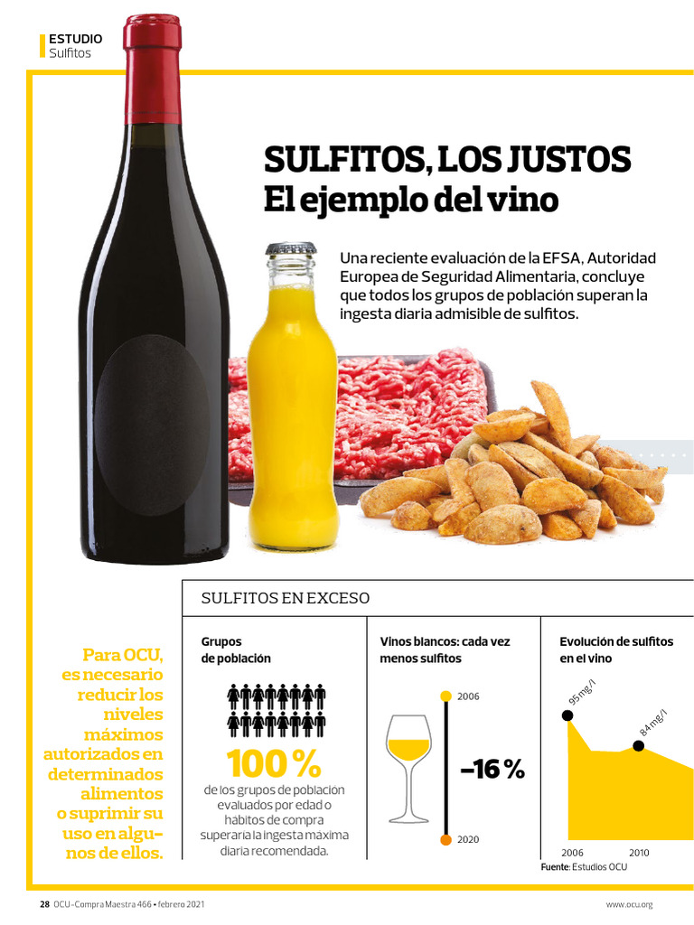 CM466_028030_Sulfitos_V2 | PDF | Vino | Alimentos