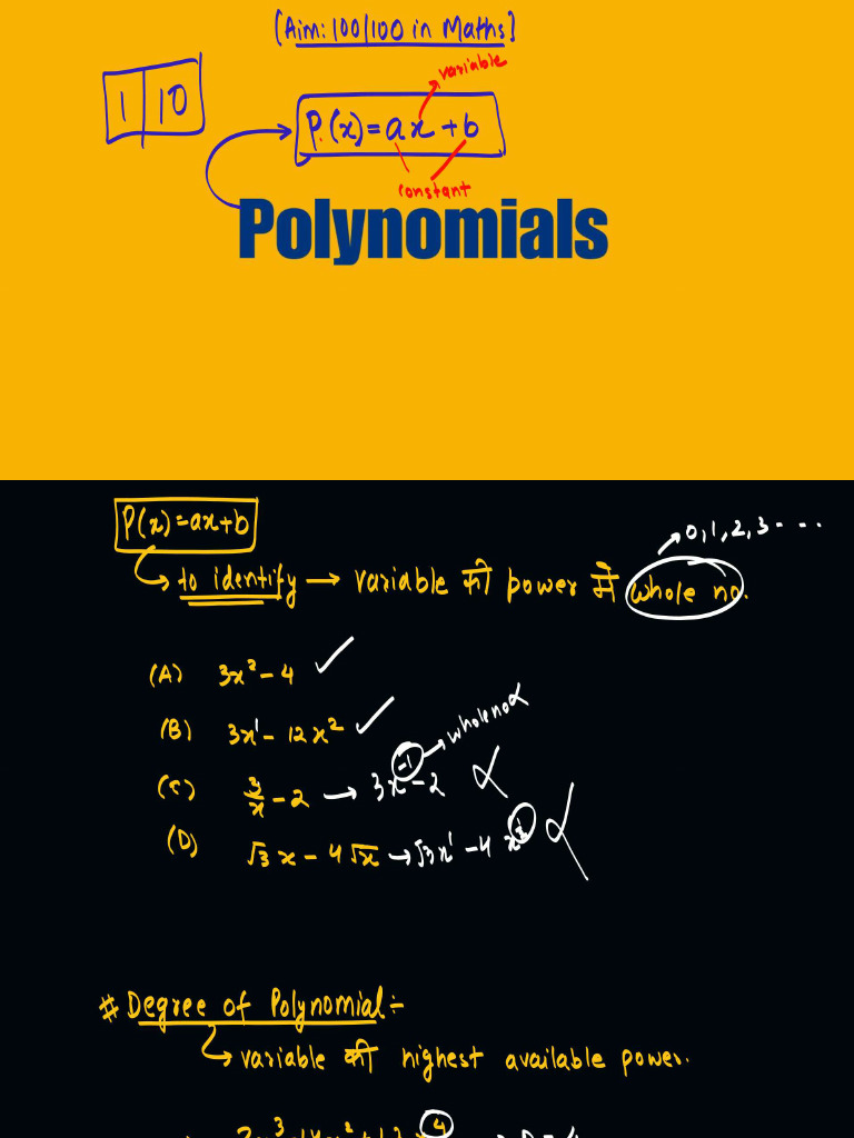 Polynomials Gap Days - Compressed | PDF