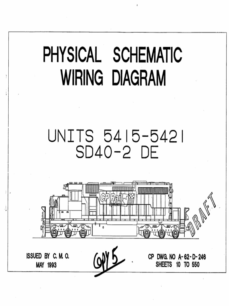 A-62-D-246 CP - SD40-2 5415-5421 | PDF