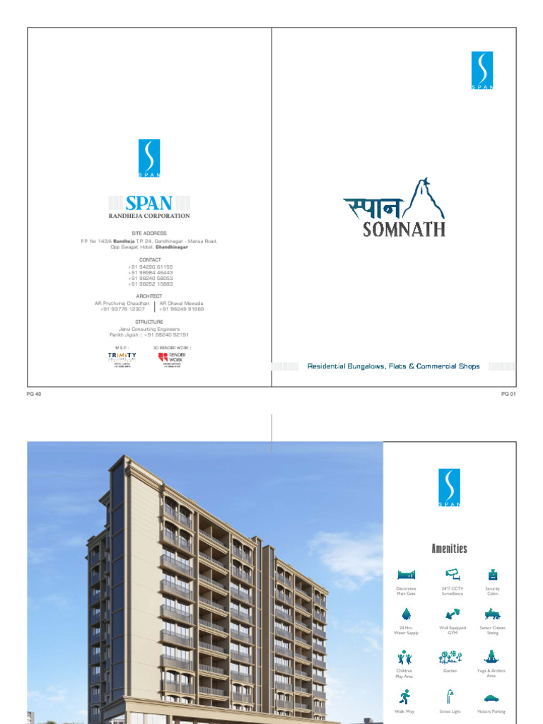 Span Somnath Bungalows Brochure | PDF
