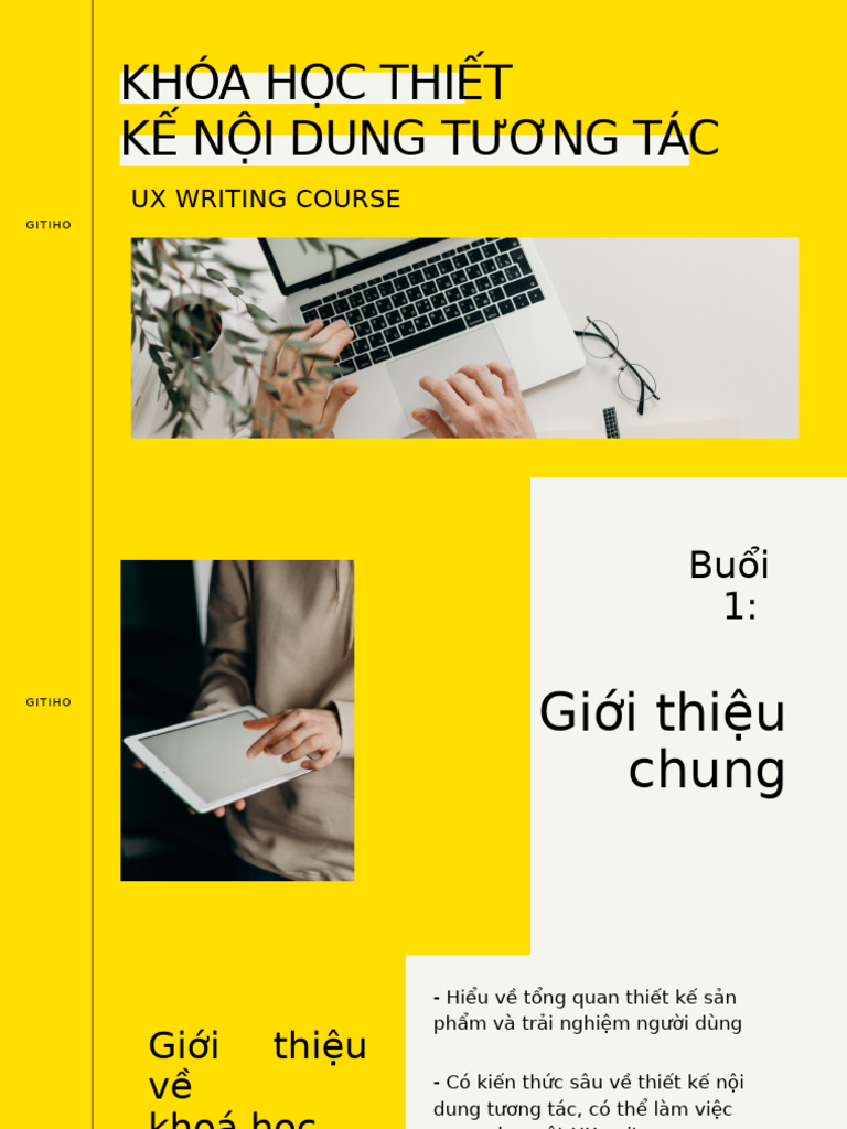 UXW Course - Buoi 1 | PDF
