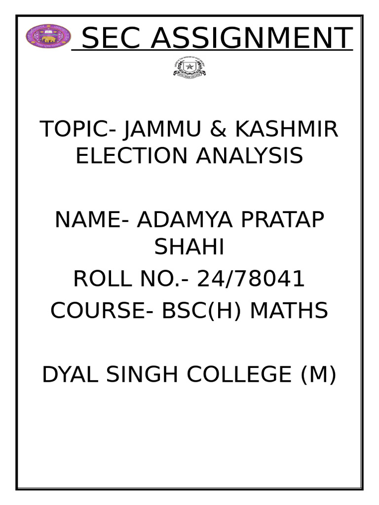 Sec Assignment | PDF