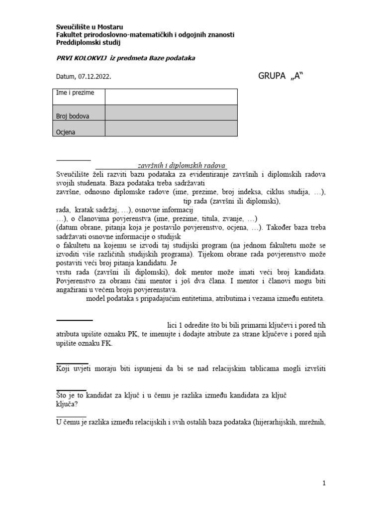 FPMOZ Kolokvij 1 07122022 | PDF