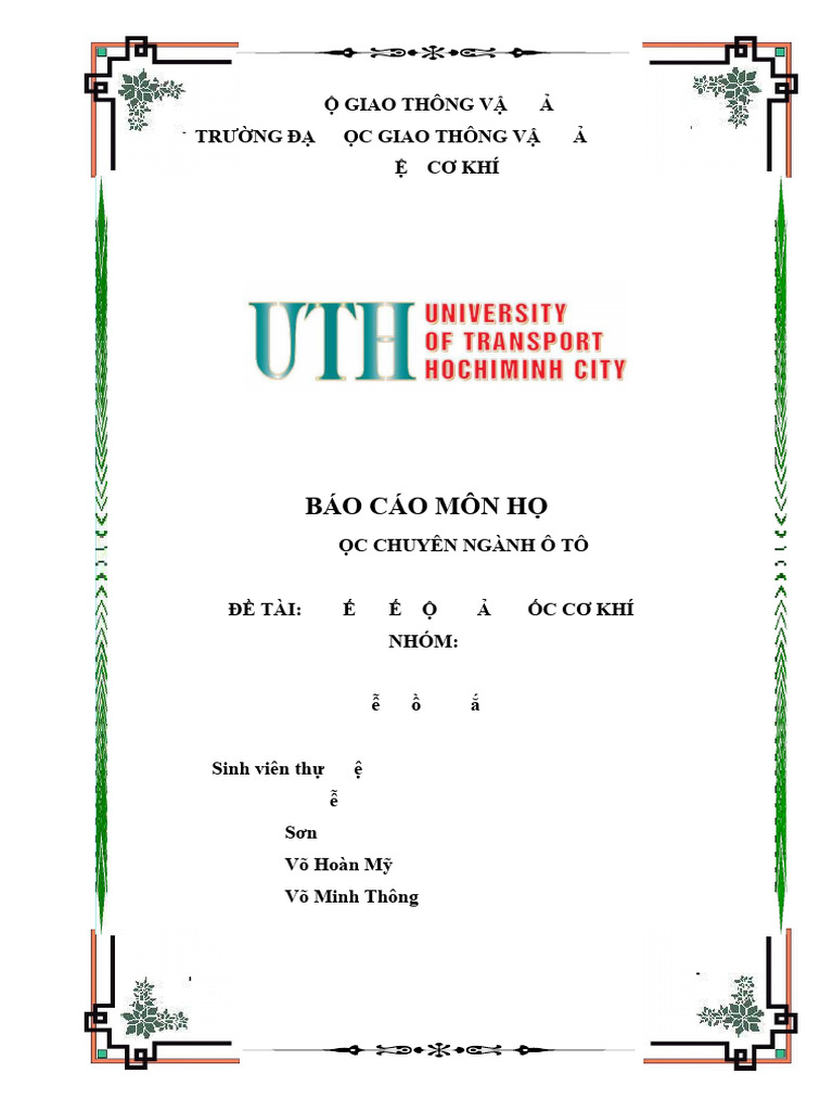 Bao Cao Tin Hoc Ung Dung Nhom 21 | PDF