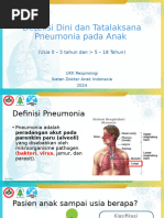 PNPK Pneumonia pada anak 2025 | PDF