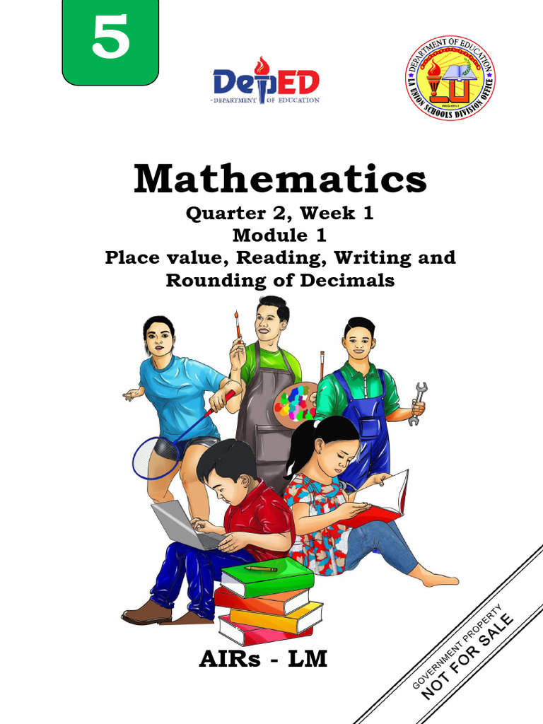 MATHEMATICS-5 - Q2-Week-1-Module1 - Place Value, Reading, Writing and ...