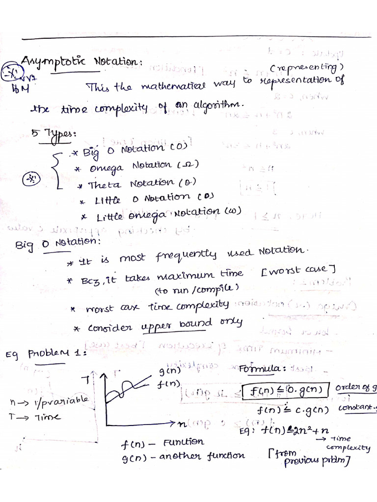 Big O Notation | PDF