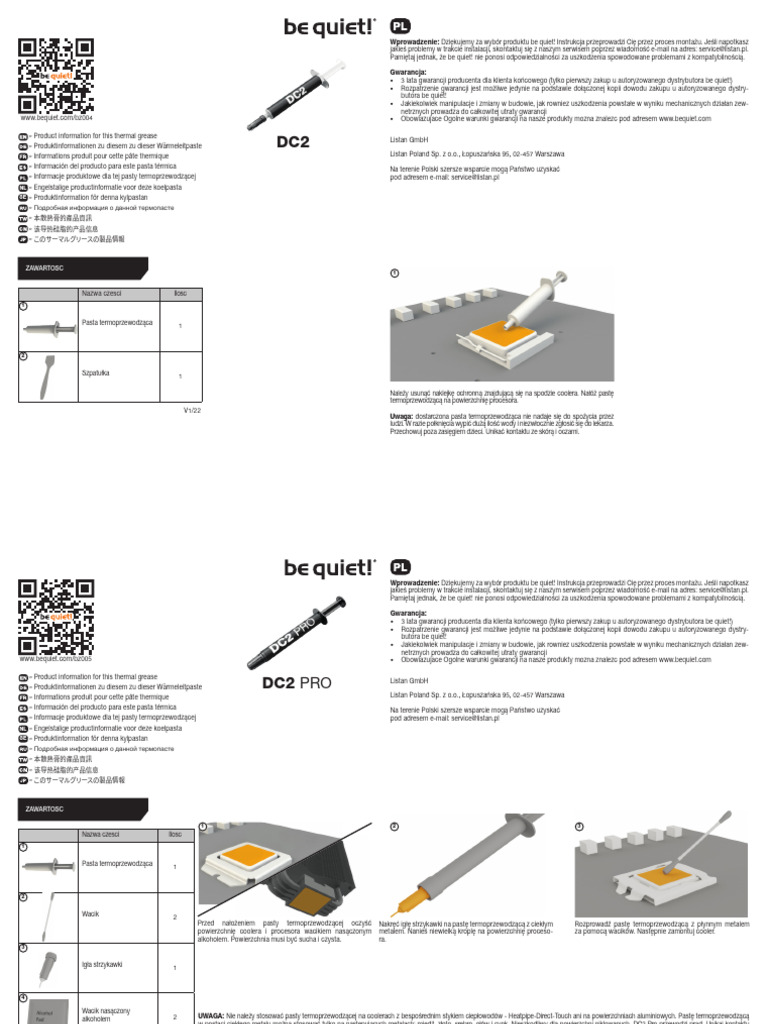 Dc2 (Pro) Manual PL | PDF