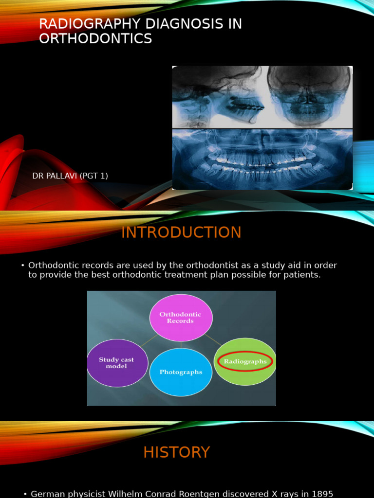 radiographic diagnosis in orthodontics | PDF | Radiography | Orthodontics