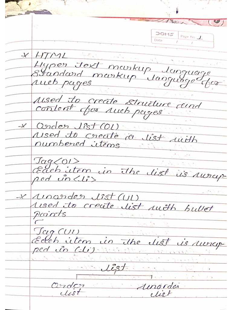 Unit 2, BCA 2, Web Technology | PDF