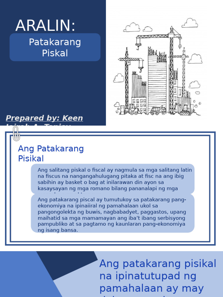 Patakarang Piskal at Pananalapi | PDF