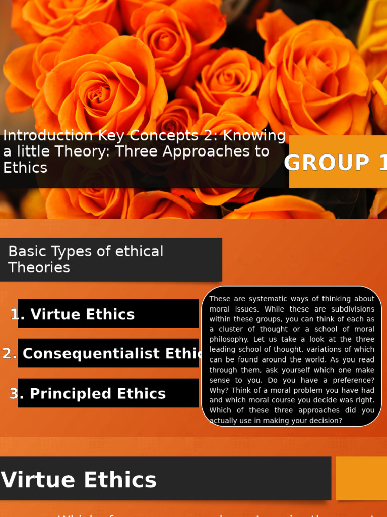 Intoduction Key Concepts 2 | PDF | Virtue Ethics | Virtue