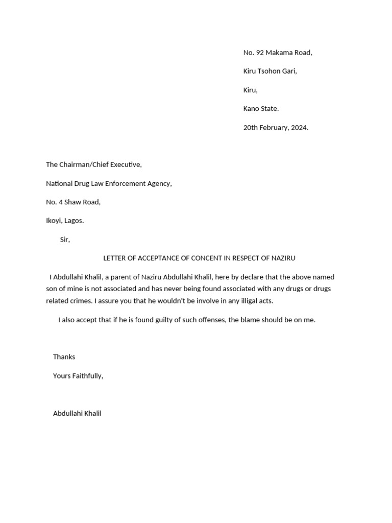 Parent Concent | PDF