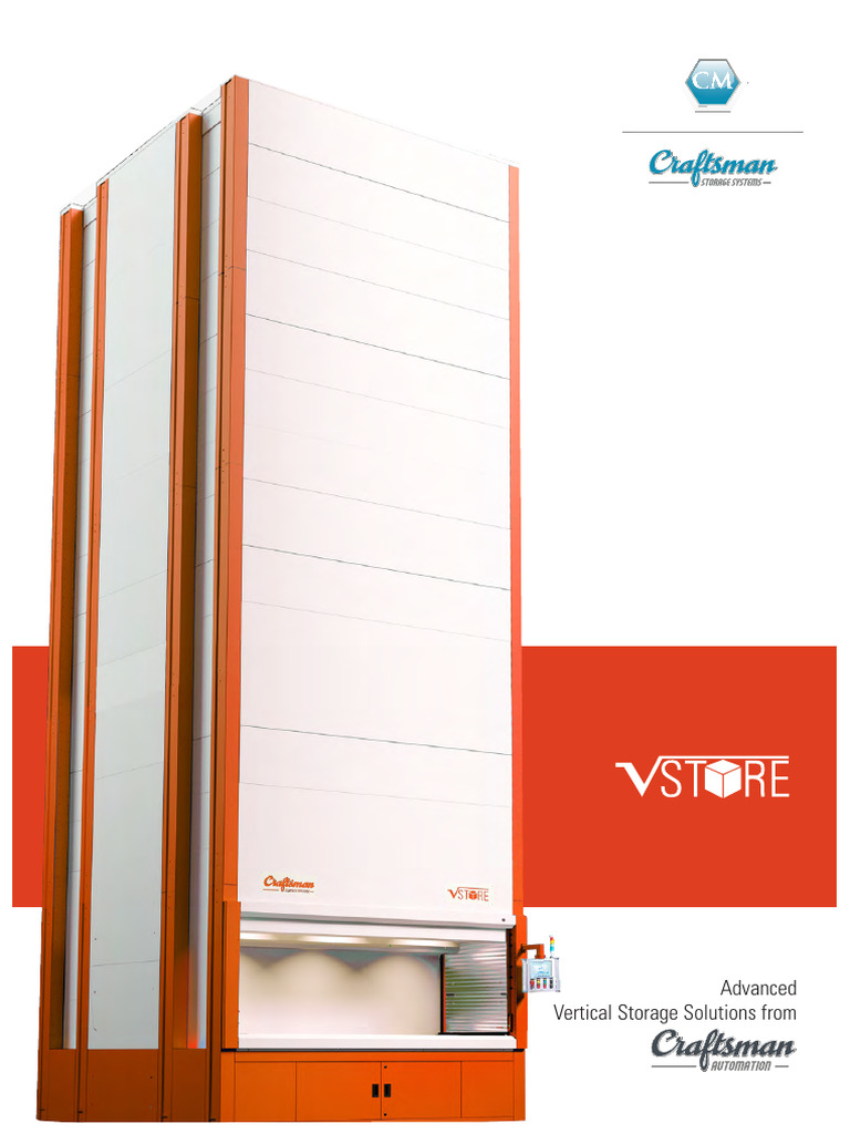 Vstore Automatic Storage and Retrieval System | PDF | Manufactured Goods
