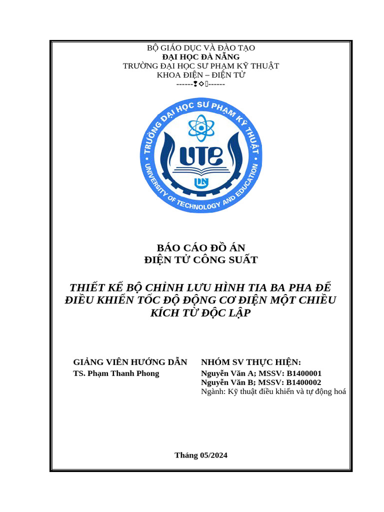Bao Cao Do An | PDF
