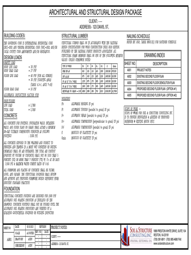 123 Davis ST - 11x17 - 030325 | PDF | Civil Engineering | Real Estate