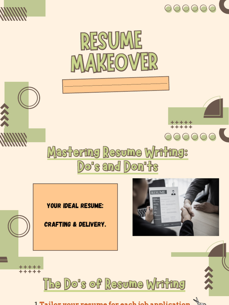 Resume Makeover | PDF