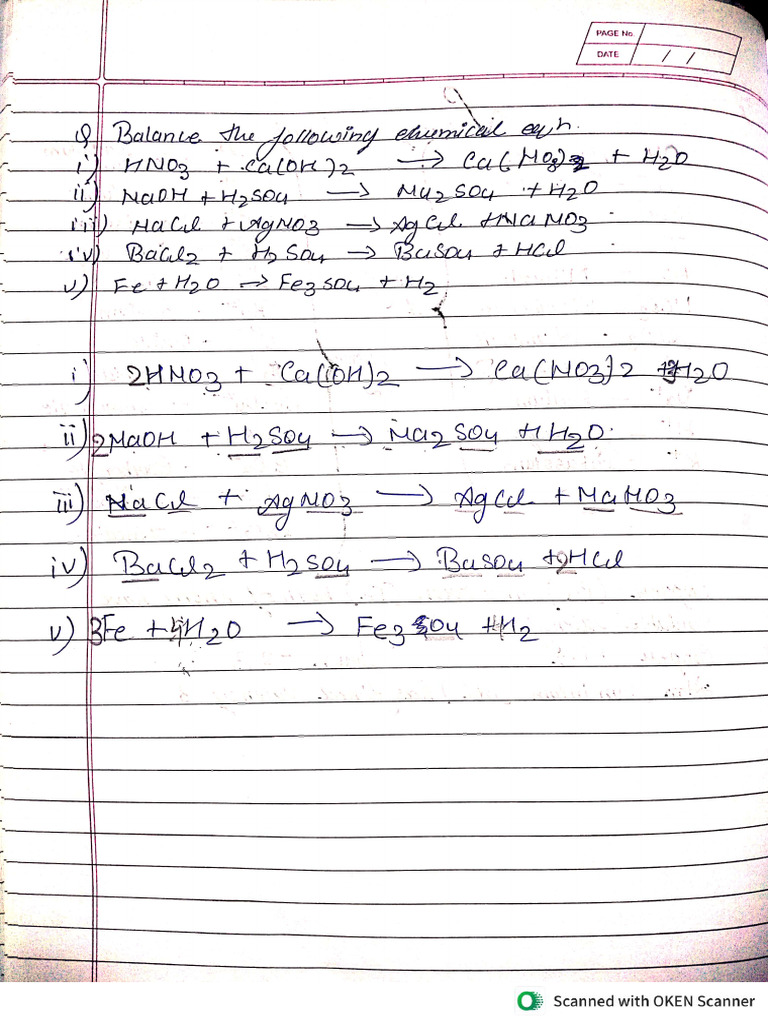 Palak's Chem Hw 24.04.25 | PDF