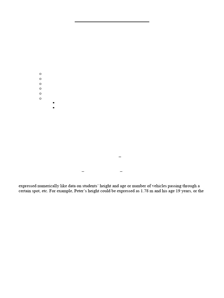 Lecture 7 Review Basic Statistics | PDF | Sampling (Statistics) | Variance