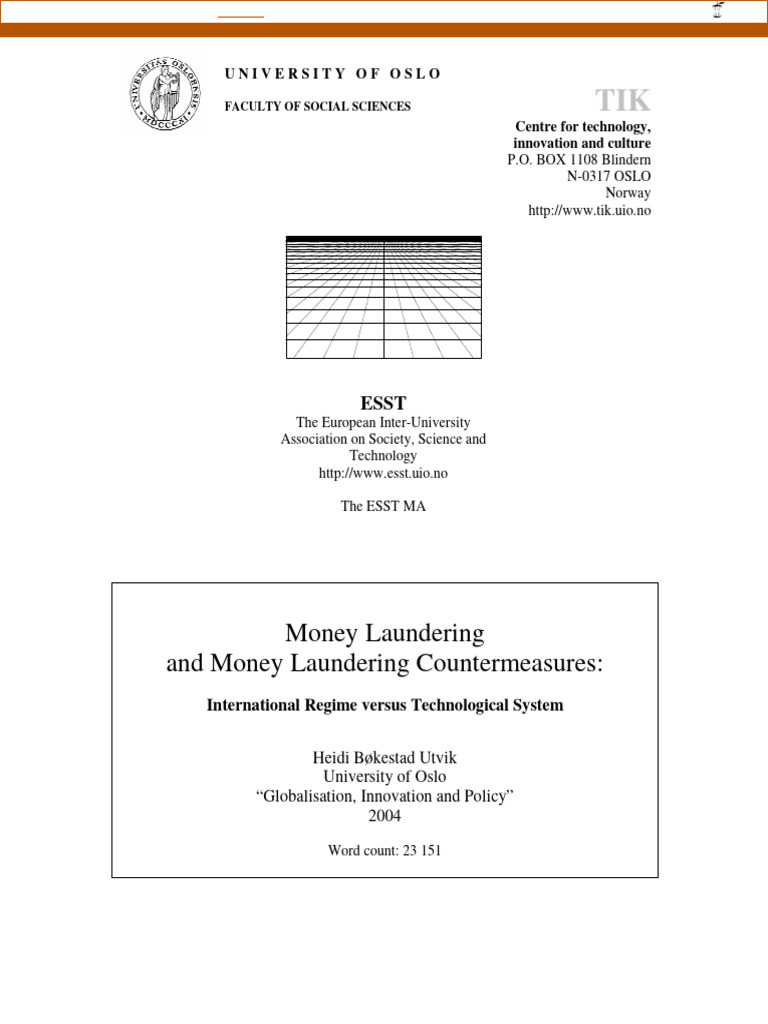 Money Laundering and Money Laundering Countermeasures | PDF | Money ...