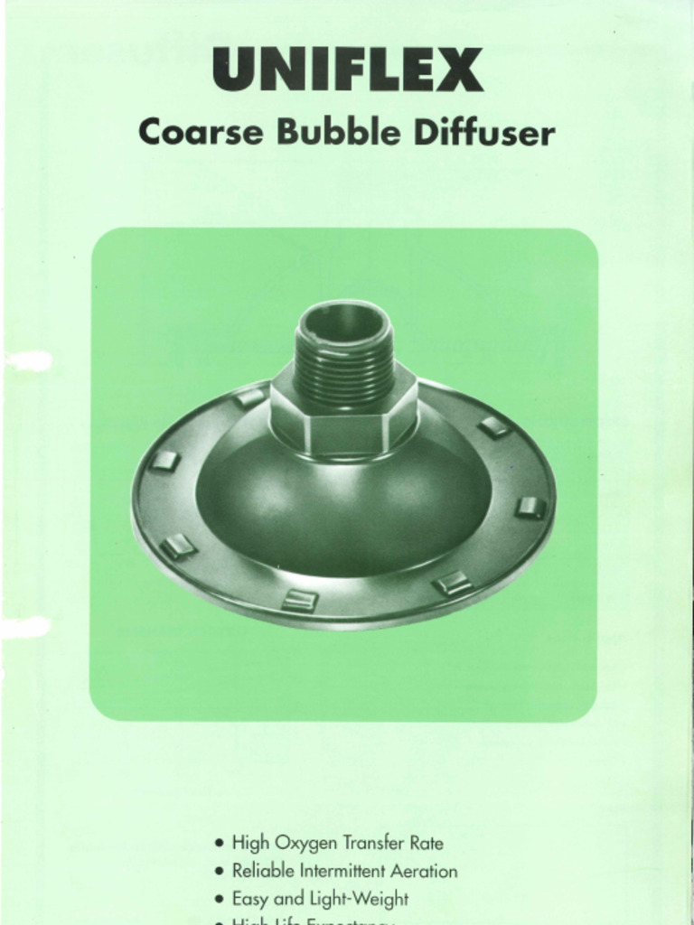 Uniflex Coarse Bubble Diffuser | PDF