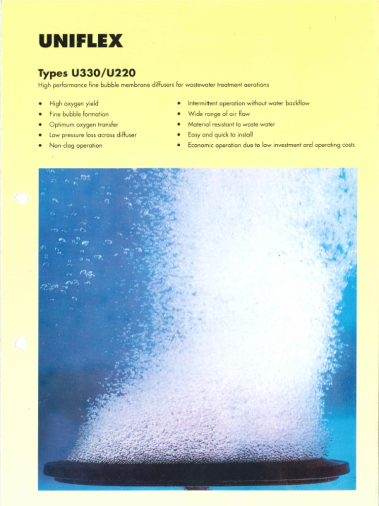 Uniflex Fine Bubble Diffuser | PDF