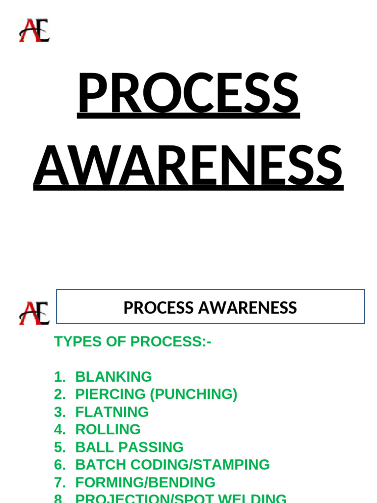 7. Process Awareness | PDF