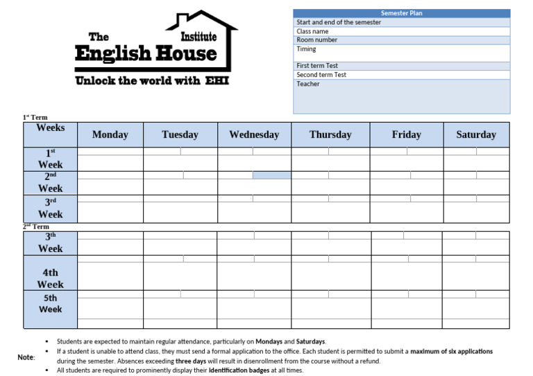 Monthly Plan For Special Class | PDF