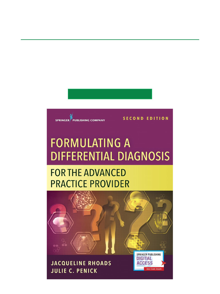 Formulating A Differential Diagnosis For The Advanced Practice Provider ...
