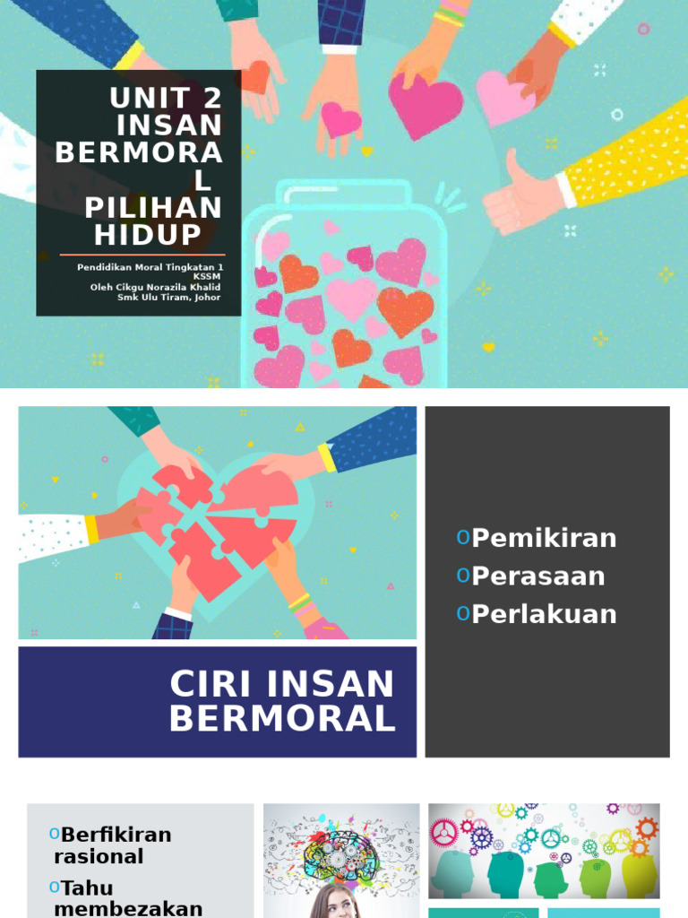 PM t1 KSSM Unit 2 Insan Bermoral Pilihan Hidup Zila Khalid | PDF