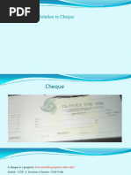 Sample Cheque Leaf | PDF