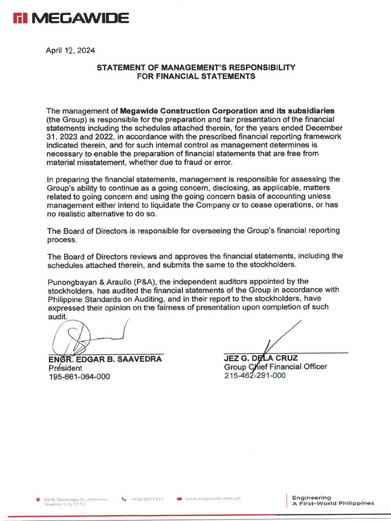 Exhibit 2 - Consolidated Audited Financial Statements and Schedules ...