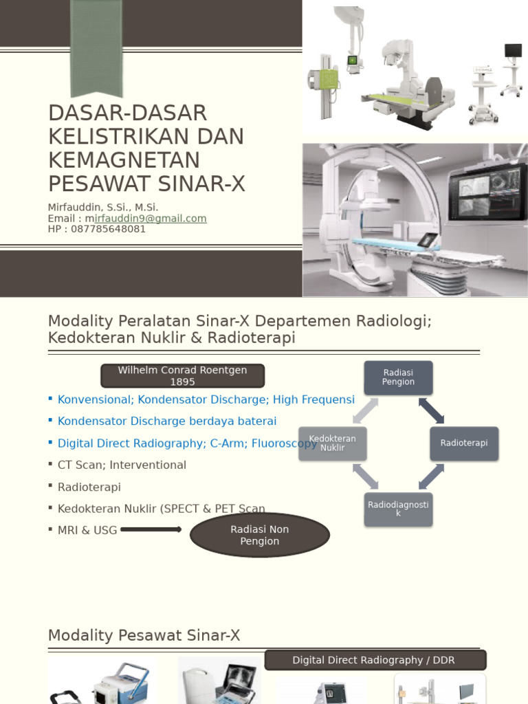 2 Dasar-Dasar Kelistrikan Dan Kemagnetan Pesawat Sinar-X | PDF
