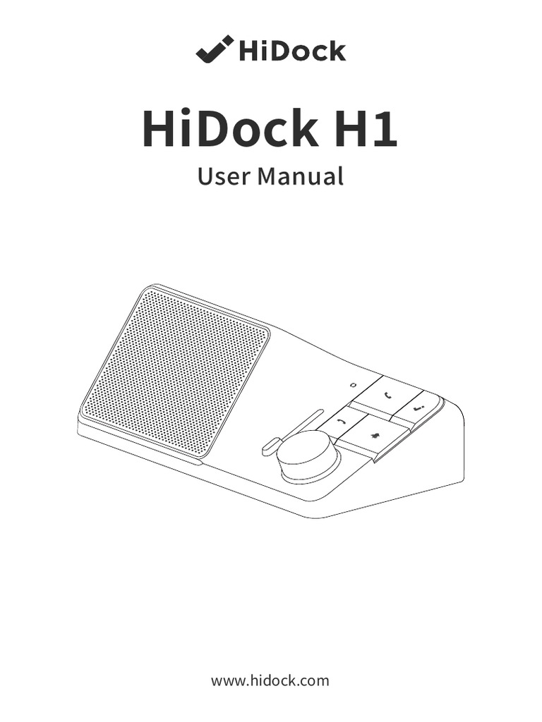 HiDock H1 User Manual | PDF