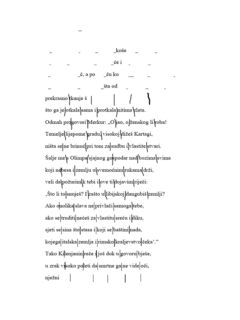 Eneida (4. Pjevanje) | PDF