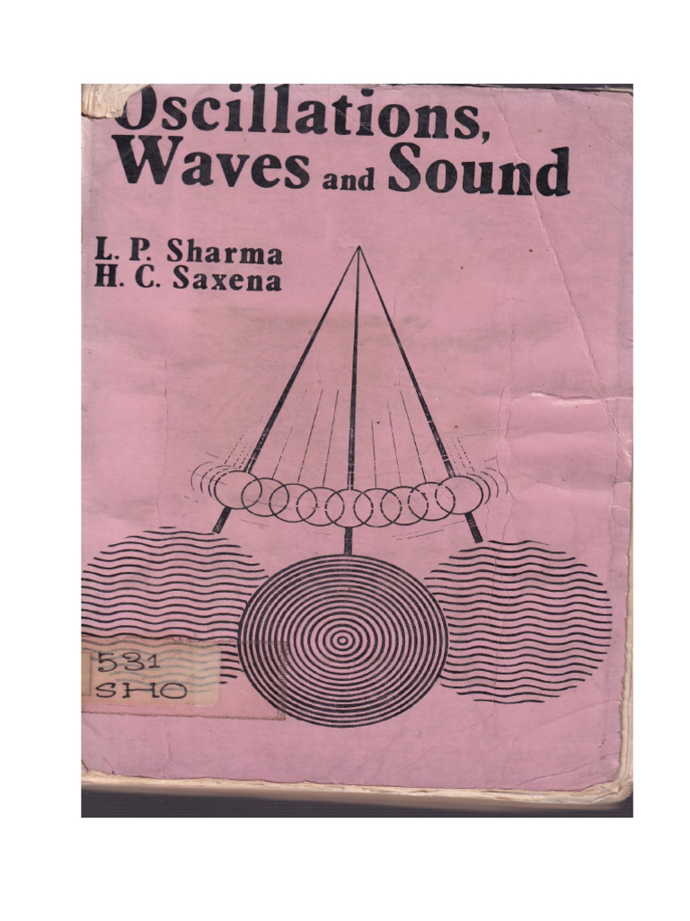 Oscillations Waves and Sound - Sarma | PDF