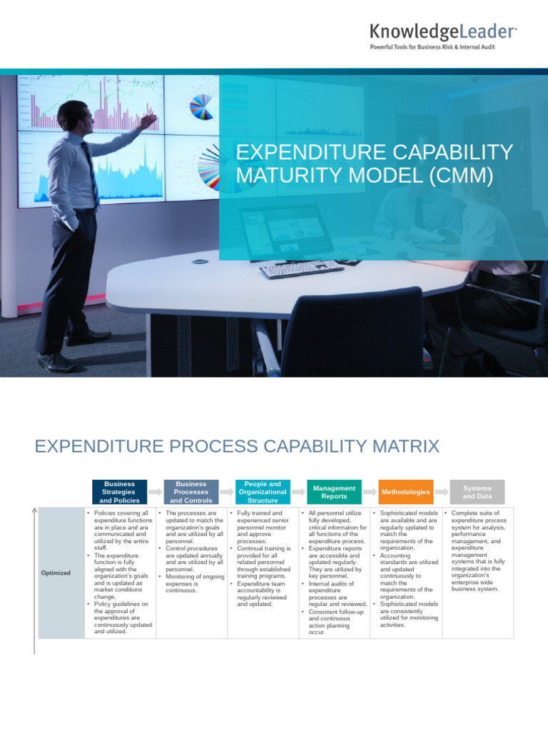 KL - Expenditure Capability Maturity Model (CMM) | PDF | Expense ...