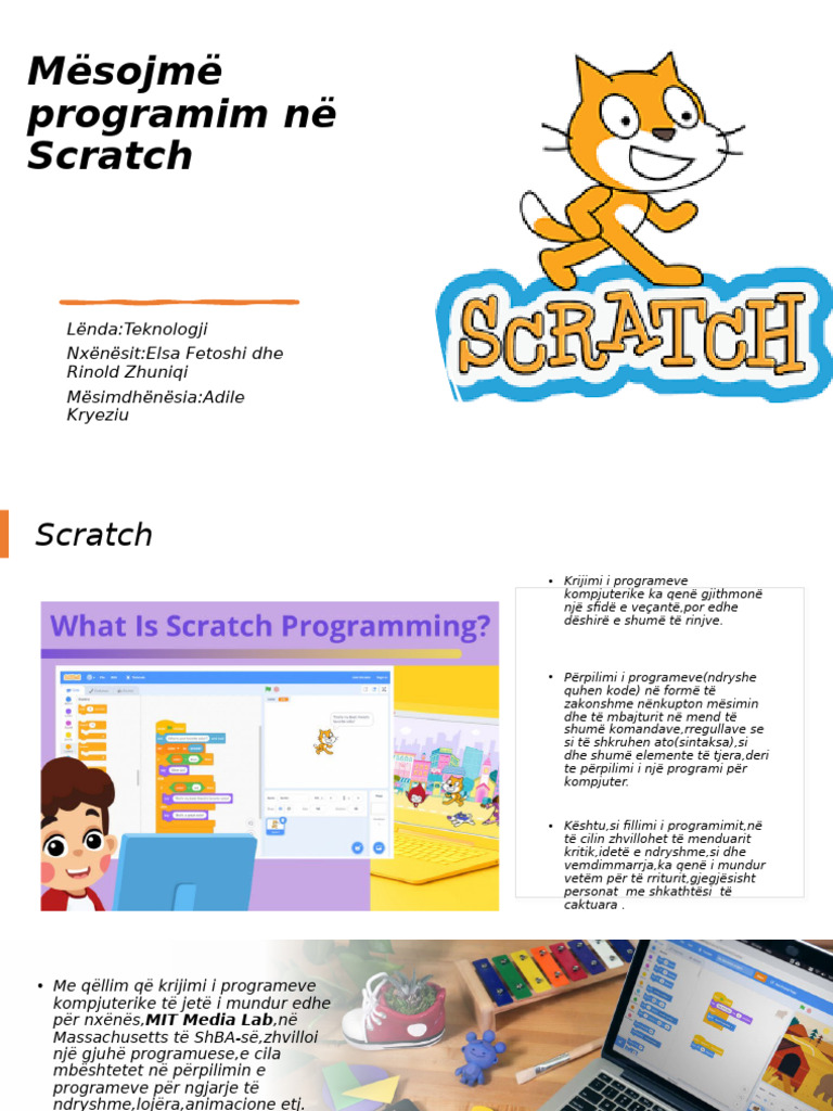 Teknologji Scratch | PDF